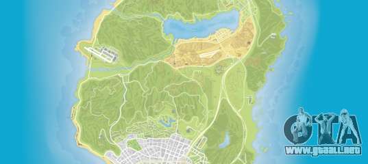 Atlas mapa de GTA 5