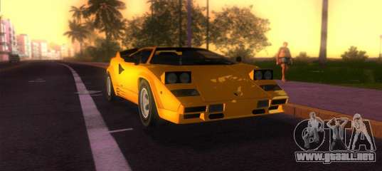 Lamborghini Countach para GTA Vice City