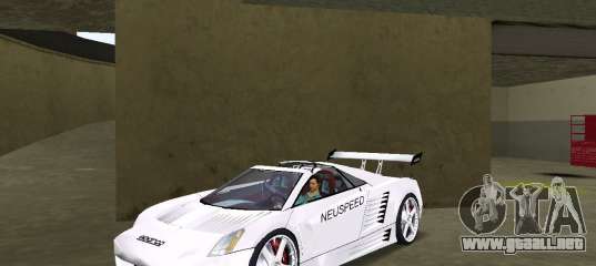 Cadillac Cien Shark Dream TUNING para GTA Vice City