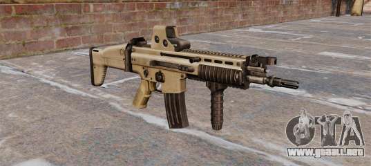Rifles de asalto FN SCAR-L para GTA 4