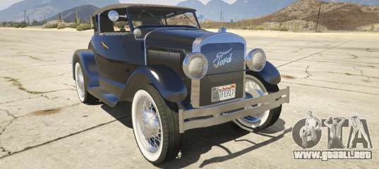 Ford T 1927 Roadster para GTA 5