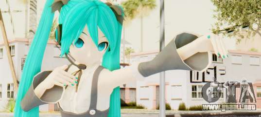 MMD Hatsune Miku para GTA San Andreas