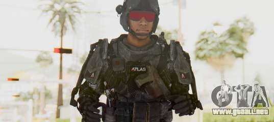 CoD Advanced Warfare ATLAS Soldier 2 para GTA San Andreas