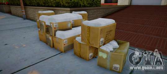 Winter Boxes para GTA San Andreas