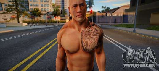 Dwayne The Rock Johnson v1 para GTA San Andreas