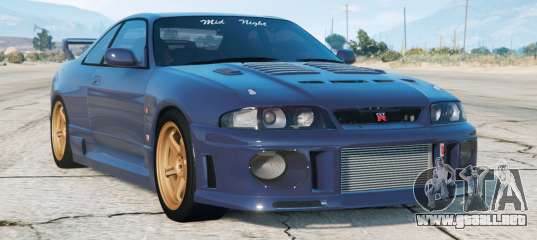 Nissan Skyline GT-R V-spec Auto Garage TBK (BCNR33) 1995〡add-on para GTA 5