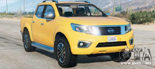 Nissan Frontier Doble Cab (D23) 2017〡add-on v1.1 para GTA 5