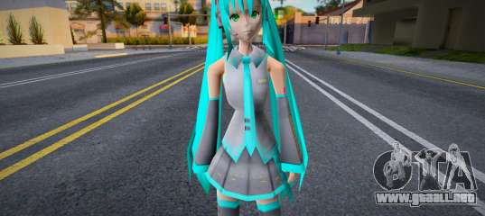 Hatsune Miku v1 para GTA San Andreas
