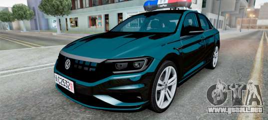 Volkswagen Jetta Police (A7) 2021 para GTA San Andreas