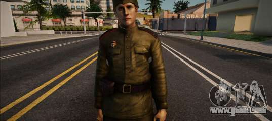 USSR Soldier v7 para GTA San Andreas