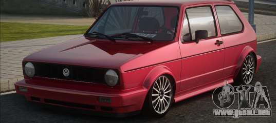 Volkswagen Golf Mk1 Tuned para GTA San Andreas