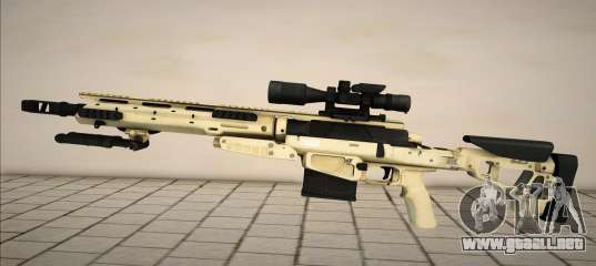 Remington MSR v1 para GTA San Andreas