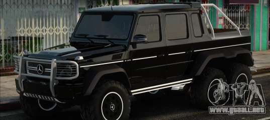 Mercedes-Benz G65 AMG 6X6 Blek para GTA San Andreas