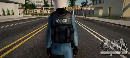 Riot Policeman para GTA San Andreas