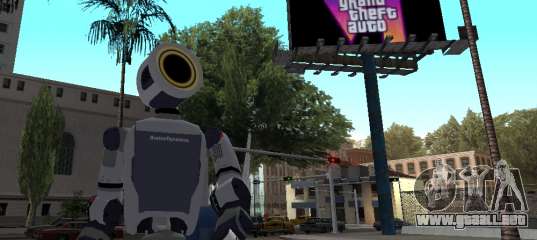 ATLAS 001 de Boston Dynamics para GTA San Andreas