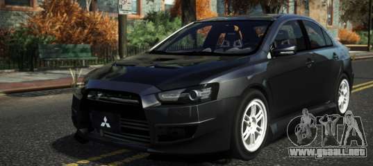 Mitsubishi Lancer Evo X Defax para GTA 4