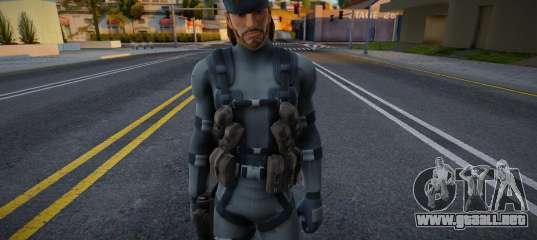 Solid Snake - Fortnite C5S1 para GTA San Andreas