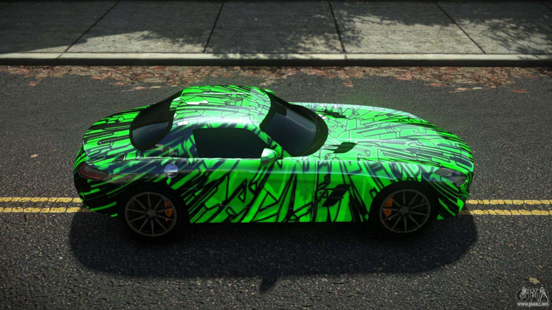 Mercedes-Benz SLS AMG Garno S1 para GTA 4