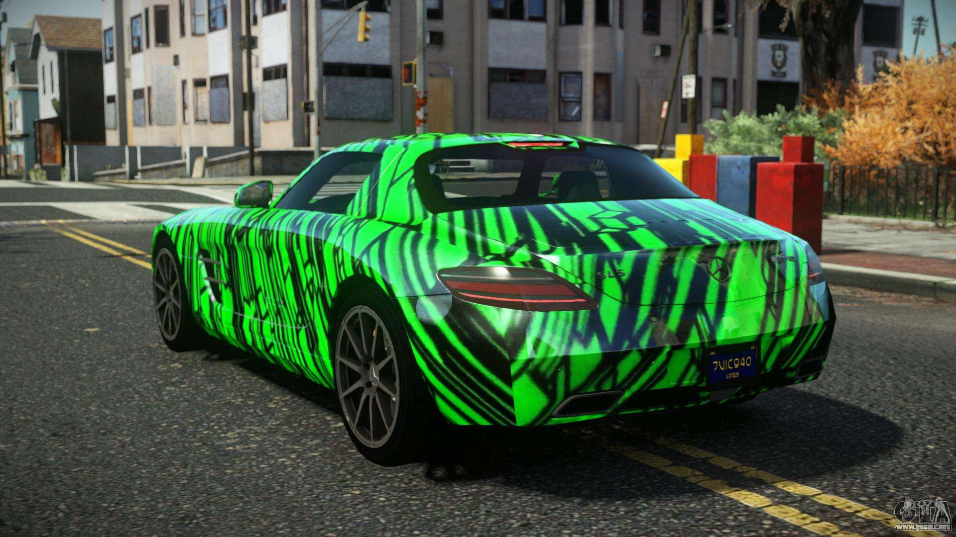 Mercedes-Benz SLS AMG Garno S1 para GTA 4