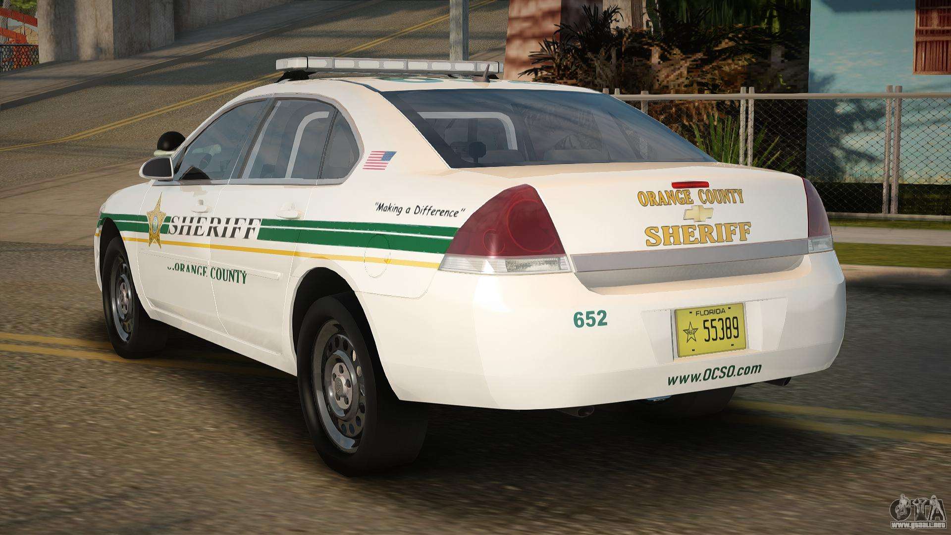 Chevrolet Impala OCSO Modified para GTA San Andreas