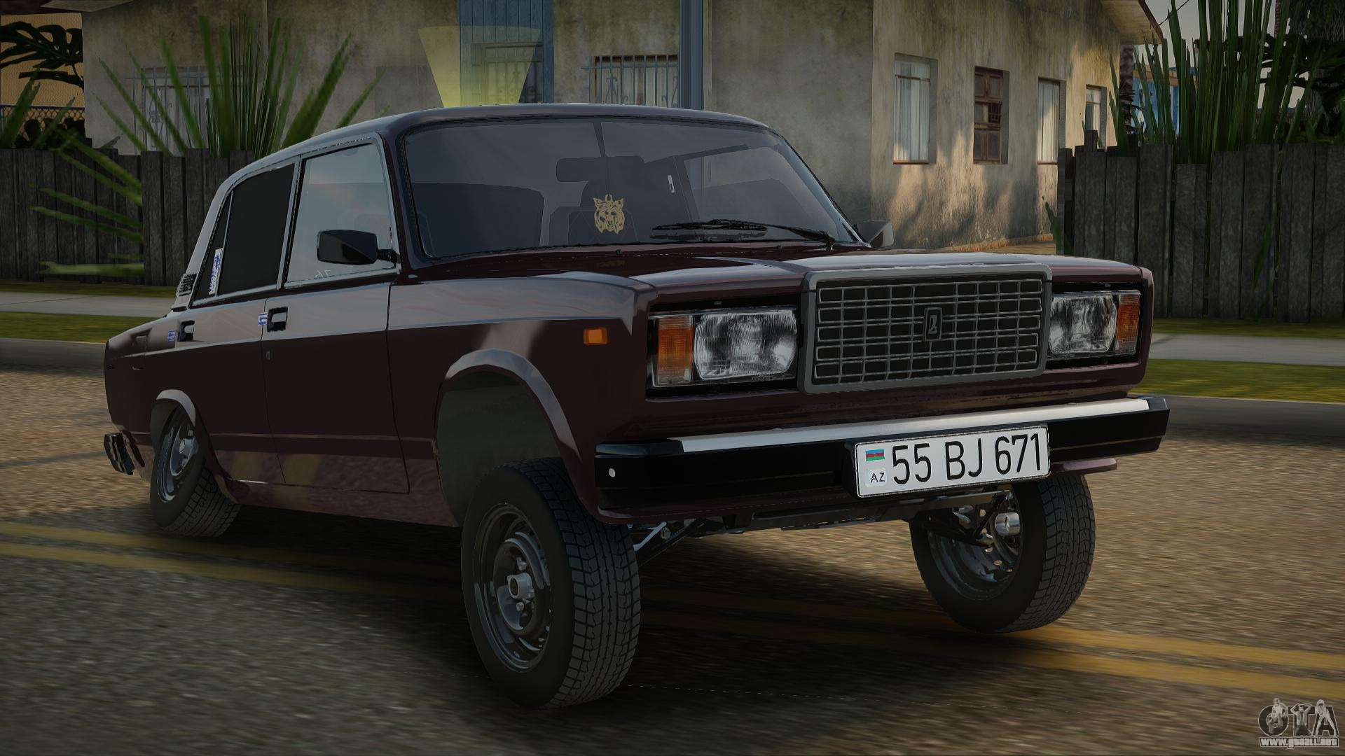 Vaz 2107 Aze Style para GTA San Andreas