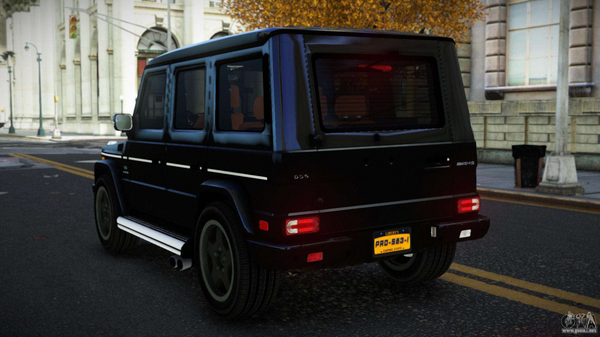 Mercedes-Benz G55 AMG Rotedasos para GTA 4
