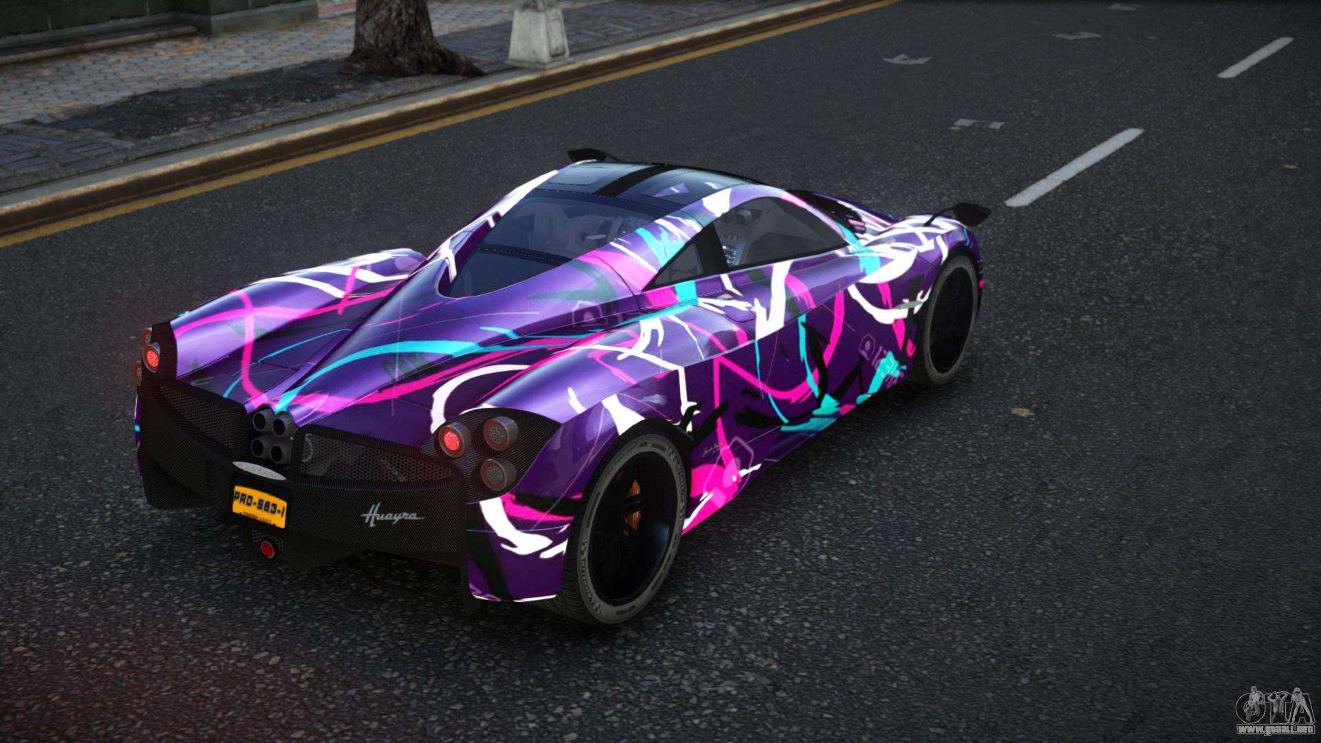 Pagani Huayra Throjet S14 para GTA 4