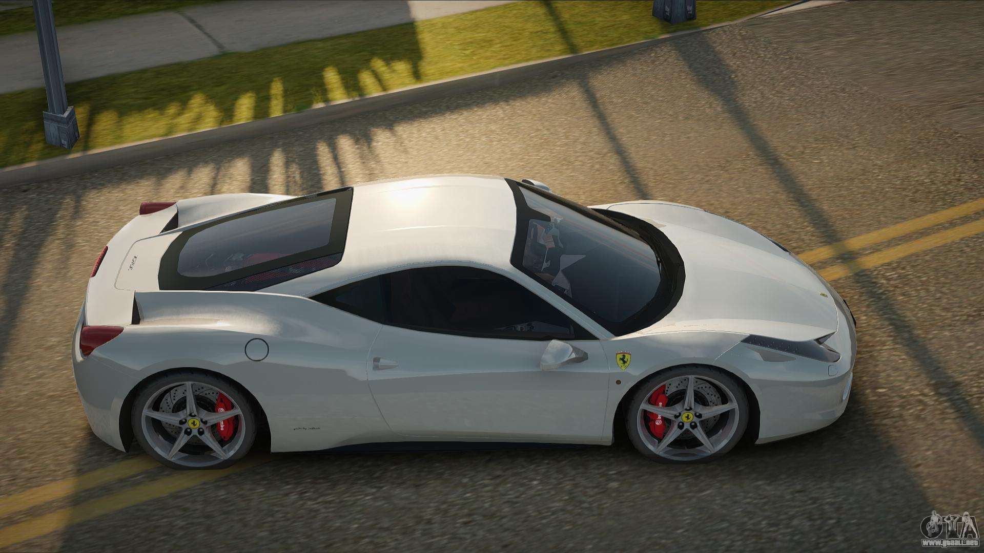 Ferrari 458 Sanor para GTA San Andreas