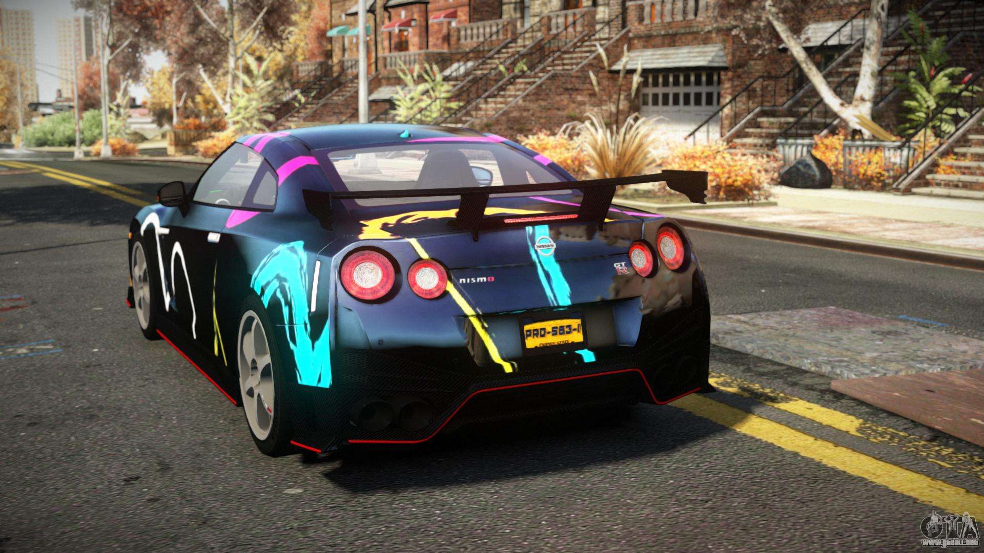 Nissan GT-R Lanler S5 para GTA 4
