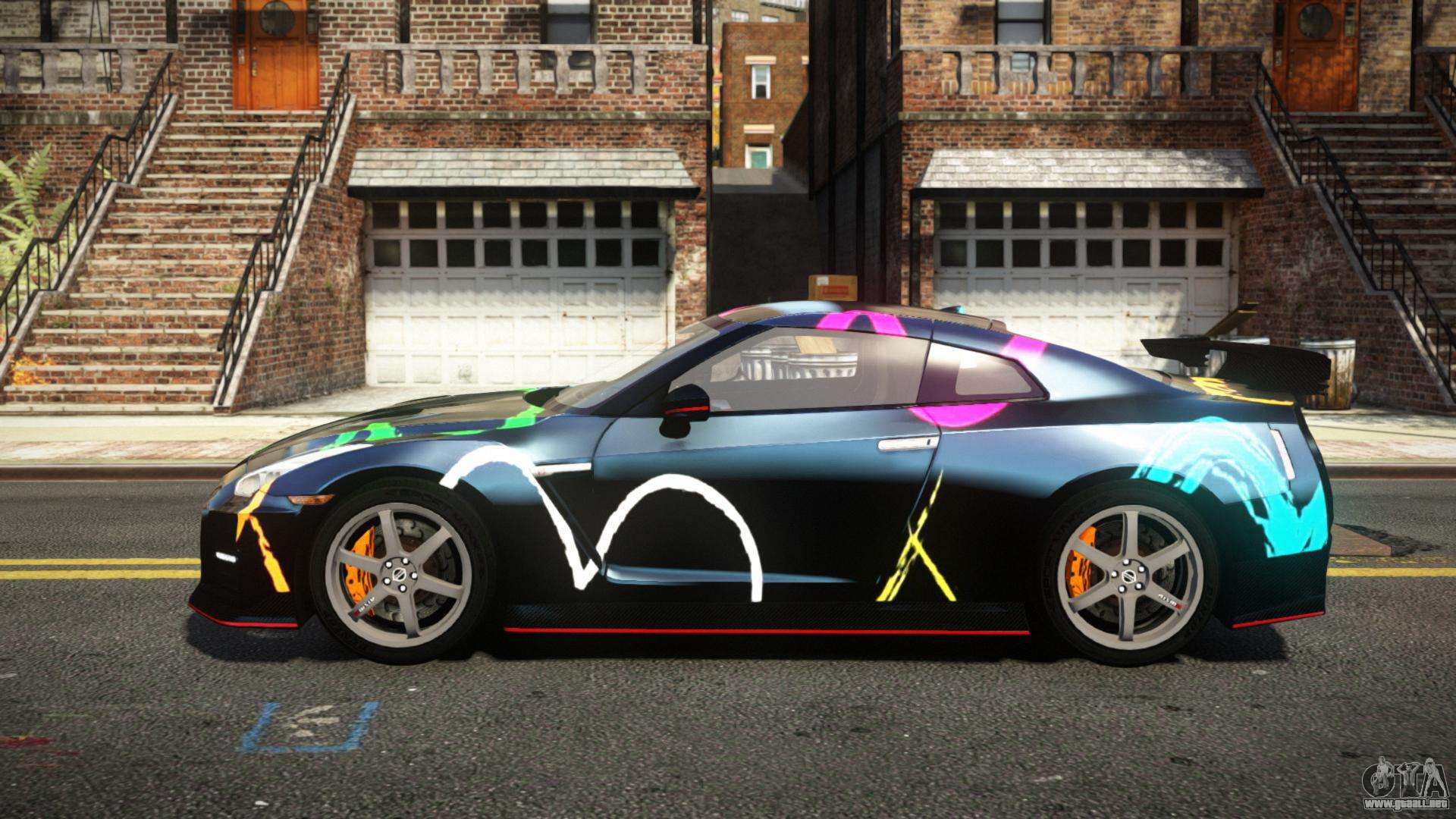 Nissan GT-R Lanler S5 para GTA 4