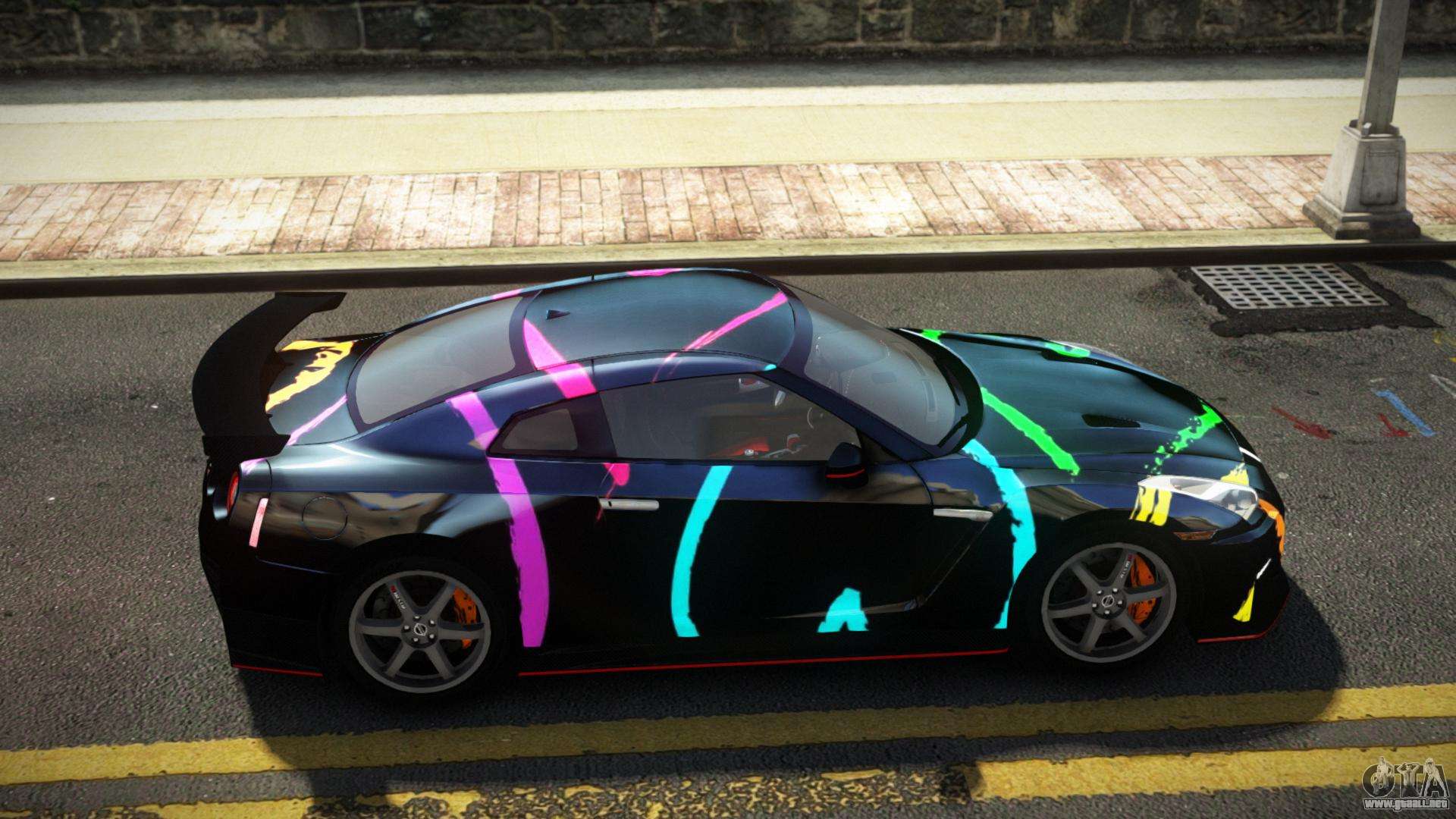 Nissan GT-R Lanler S5 para GTA 4