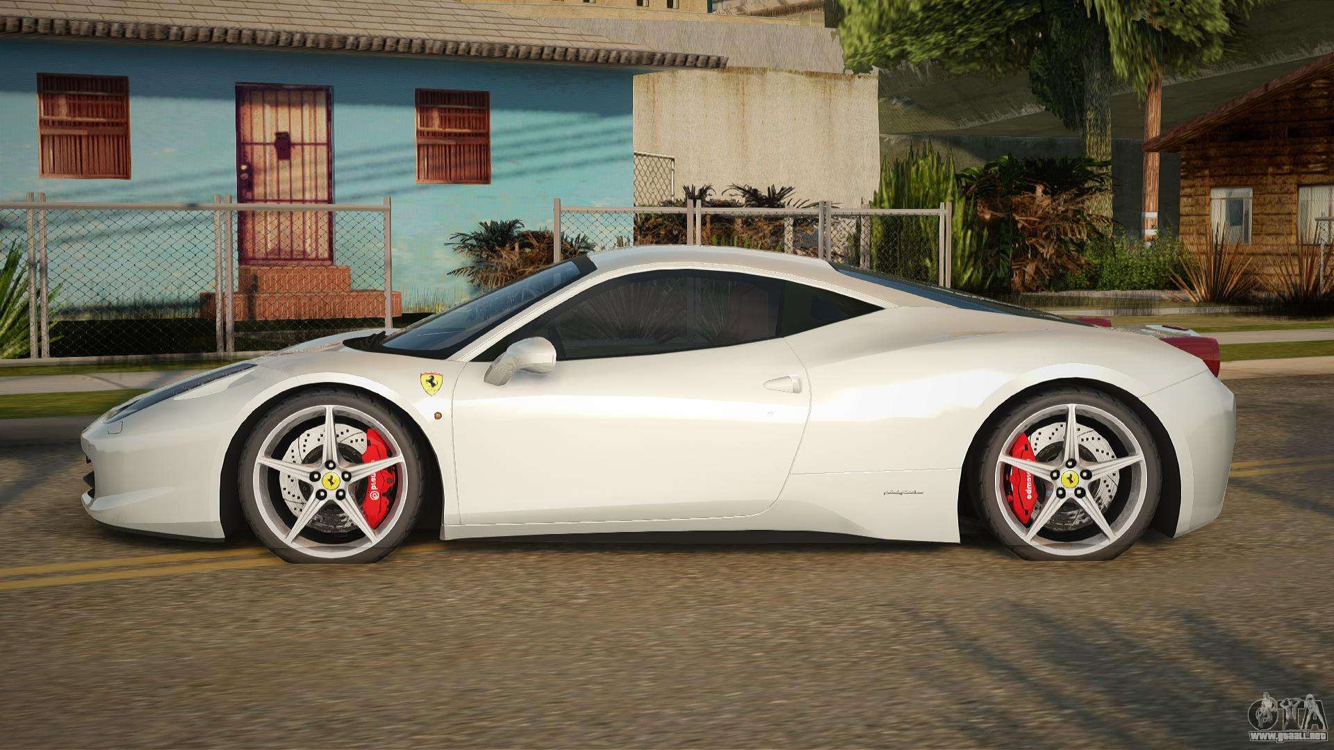 Ferrari 458 Sanor para GTA San Andreas