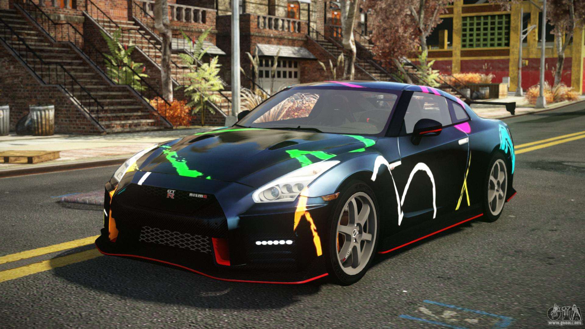 Nissan GT-R Lanler S5 para GTA 4